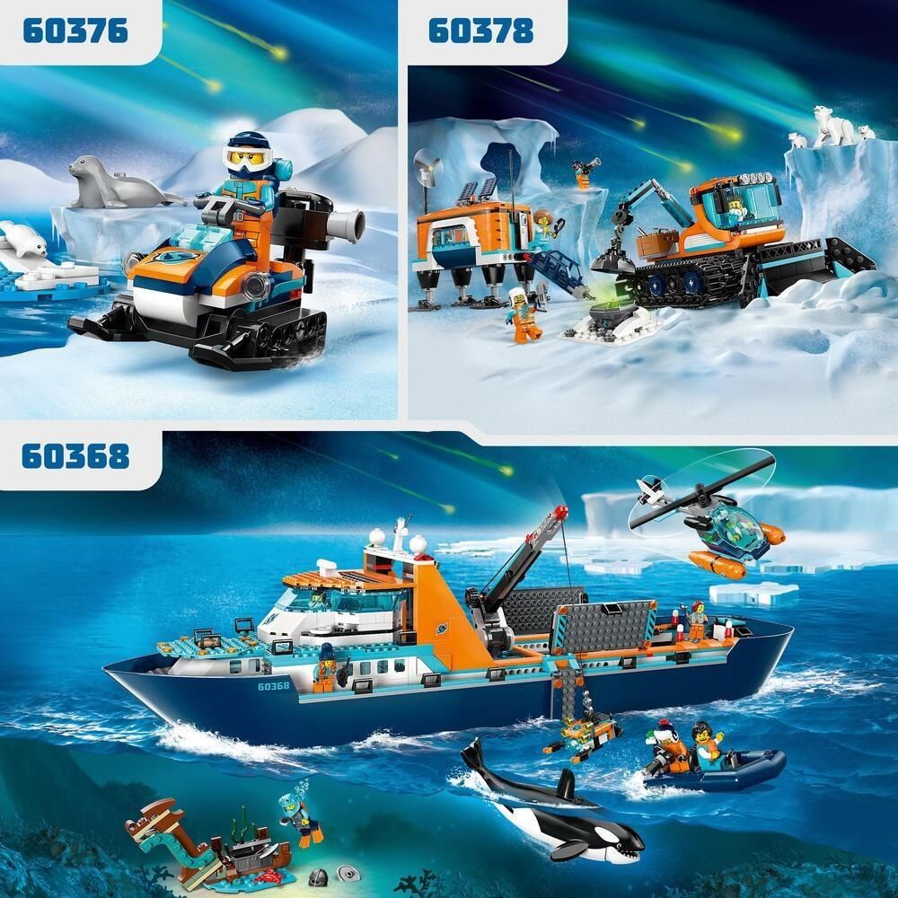 LEGO City 60376 Skuter śnieżny badacza Arktyki - Ceny i opinie - Ceneo.pl