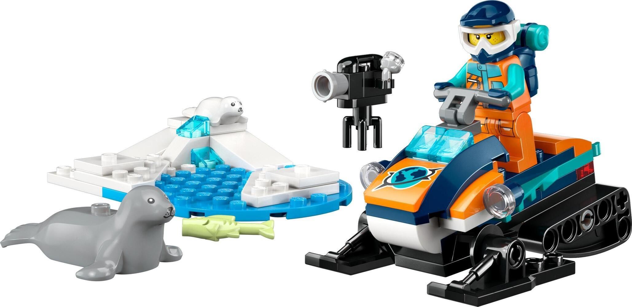 LEGO City 60376 Skuter śnieżny badacza Arktyki - Ceny i opinie - Ceneo.pl
