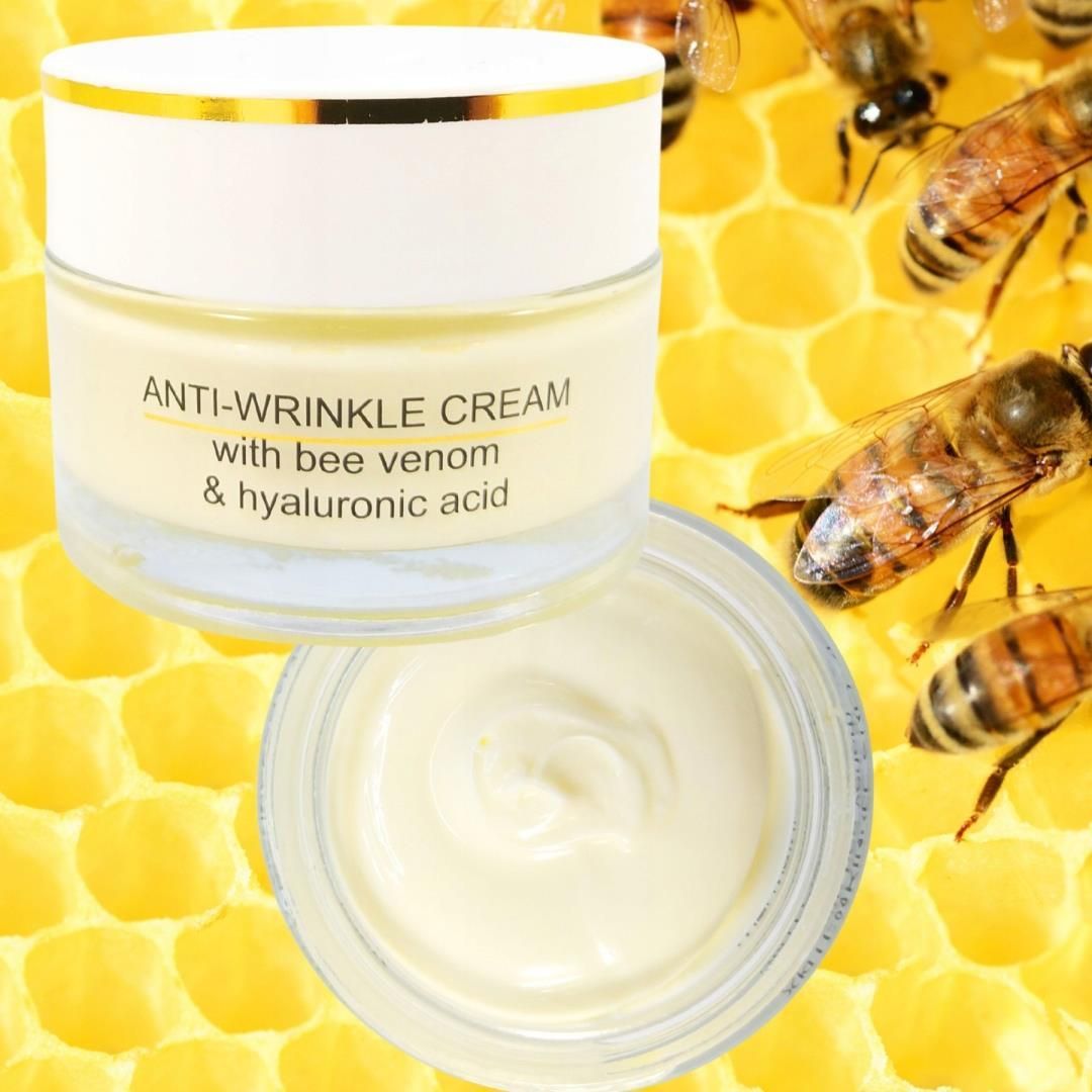 Krem Editt Przeciwzmarszczkowy Z Jadem Pszczelim I Kwasem Hialuronowym ...