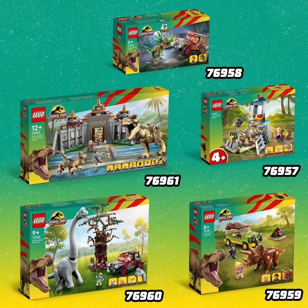 LEGO Jurassic World 76960 Odkrycie brachiozaura - ceny i opinie - Ceneo.pl