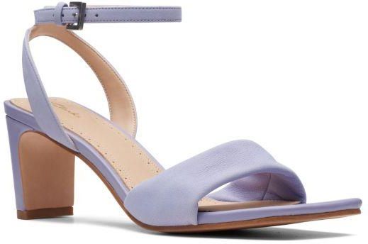 Sandały Clarks Seren 65 Strap kolor lilac nubuck 26171054 - Ceny i ...