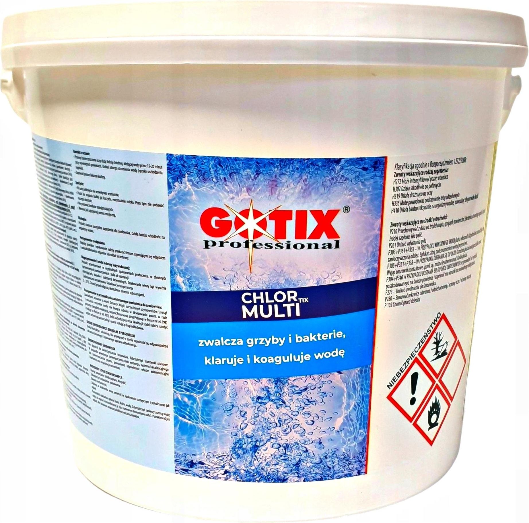 Gotix Professional Chlor Do Basenu Chemia Basenowa Duże Tabletki 3kg ...