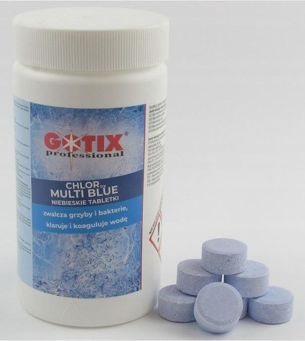 Gotix Chlor Chlortix Multi Blue Tabletki 20G 1Kg - Ceny i opinie - Ceneo.pl