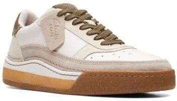 Buty Clarks Craft Court Lace kolor off white combi leather 26165840 ...