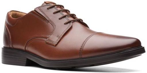 Buty Clarks Clarkslite Cap kolor tan leather 26167933 - Ceny i opinie ...