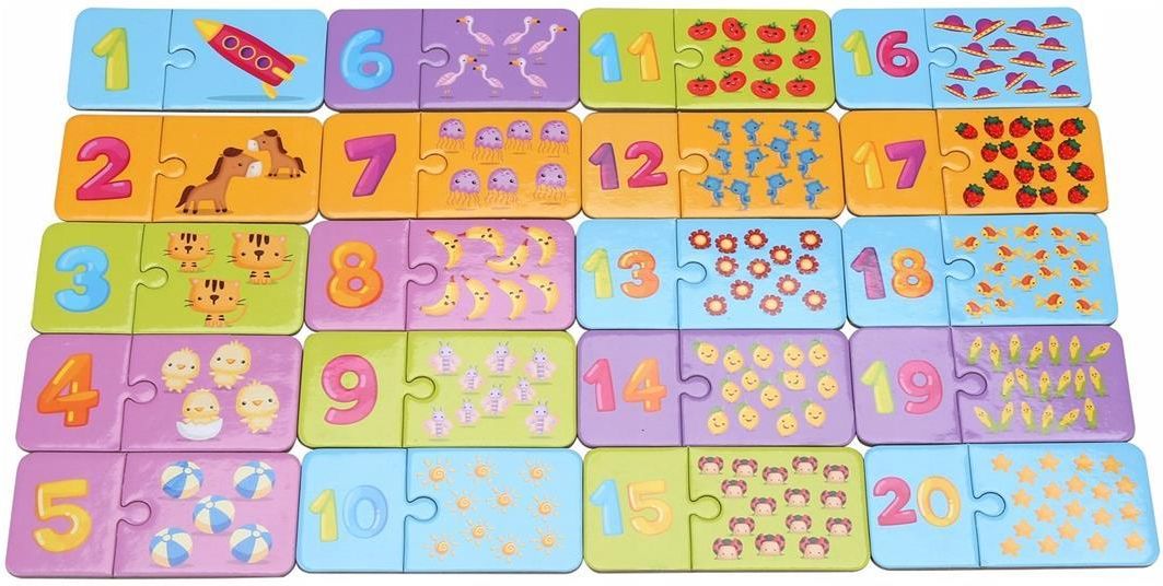 One Two Fun Układanka Moje Numerki - Ceny i opinie - Ceneo.pl