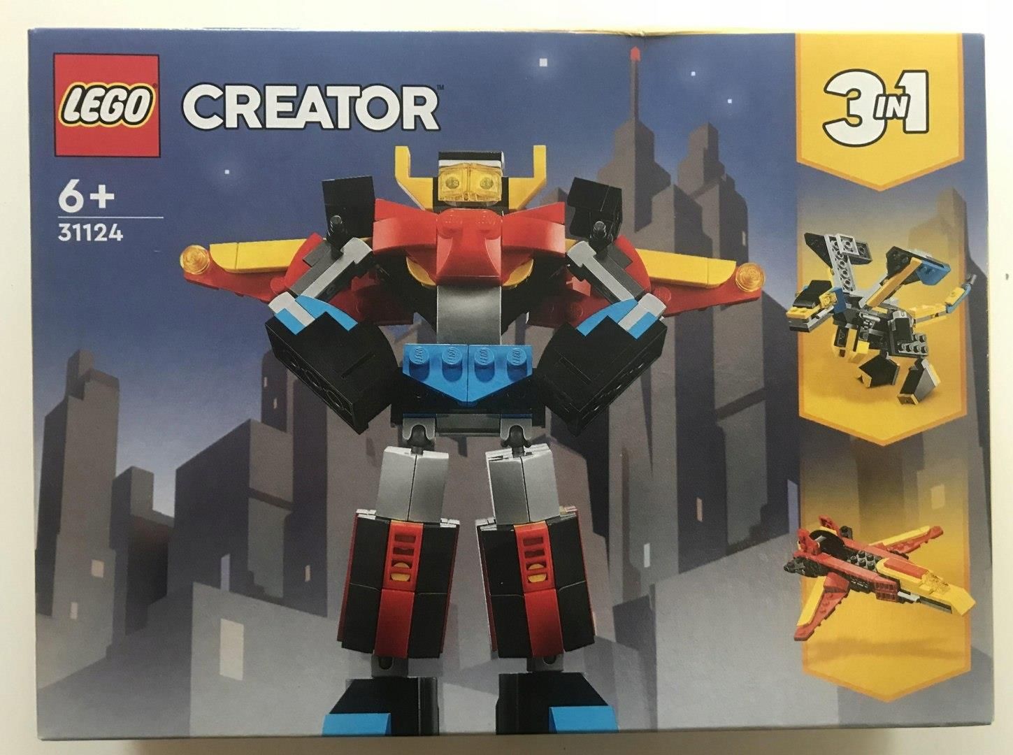 Produkt z Outletu: Klocki Lego 31124 Creator 3W1 Super Robot - Ceny i ...