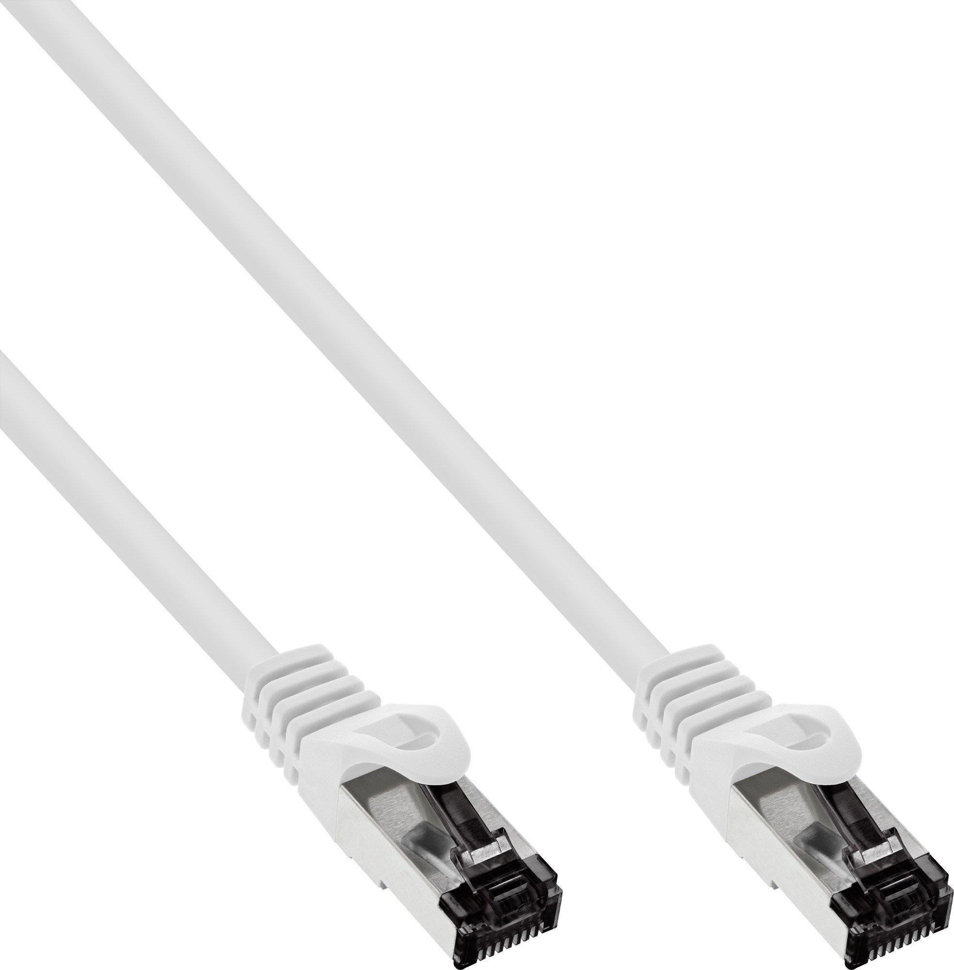 Inline Patch Cable S/FTP PiMF Cat.8.1 halogen free 2000MHz biały 5m ...