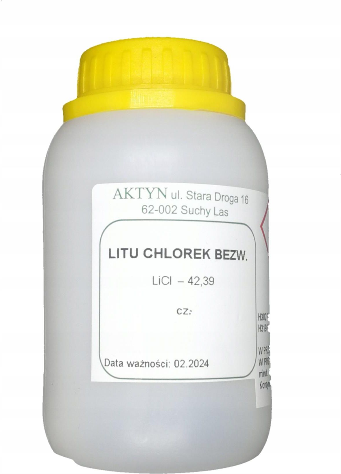 Aktyn Chlorek Litu Bezwodny 100G - ceny i opinie - Ceneo.pl