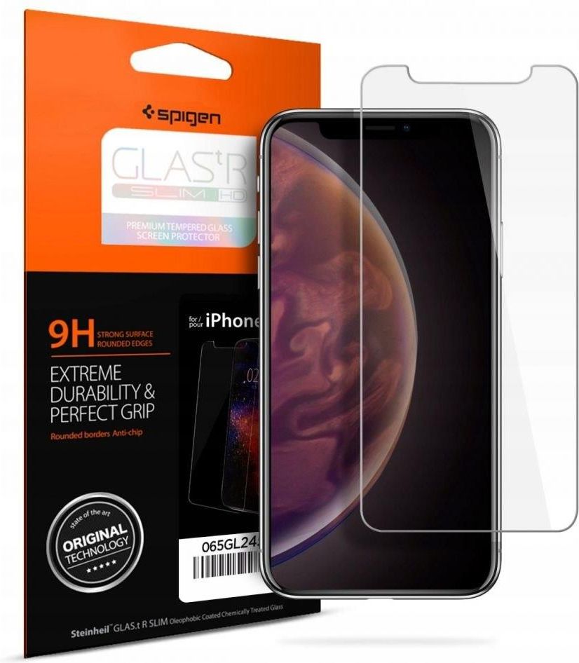 Spigen Szkło Hartowane Glas.Tr Slim Iphone Xr - Opinie i ceny na Ceneo.pl