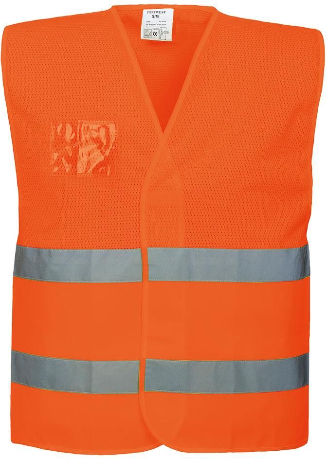 Kamizelka Ostrzegawcza Do Połowy Siatkowa Pomarańczowy - Ceny i opinie - Ceneo.pl