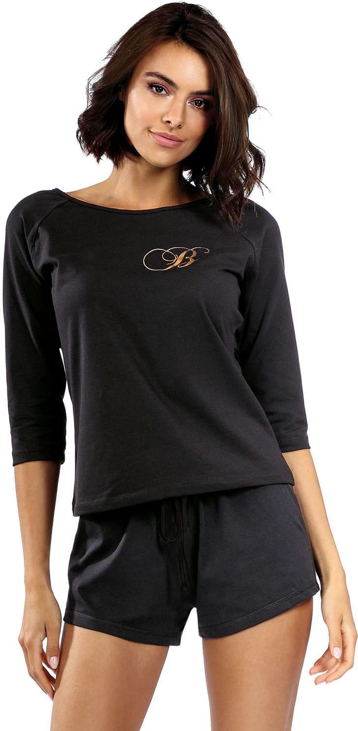 Piżama Damska Model P1506 Black - Lorin - Ceny i opinie - Ceneo.pl