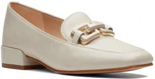 Buty Clarks Seren 30 Easy kolor ivory leather 26172714 - Ceny i opinie ...