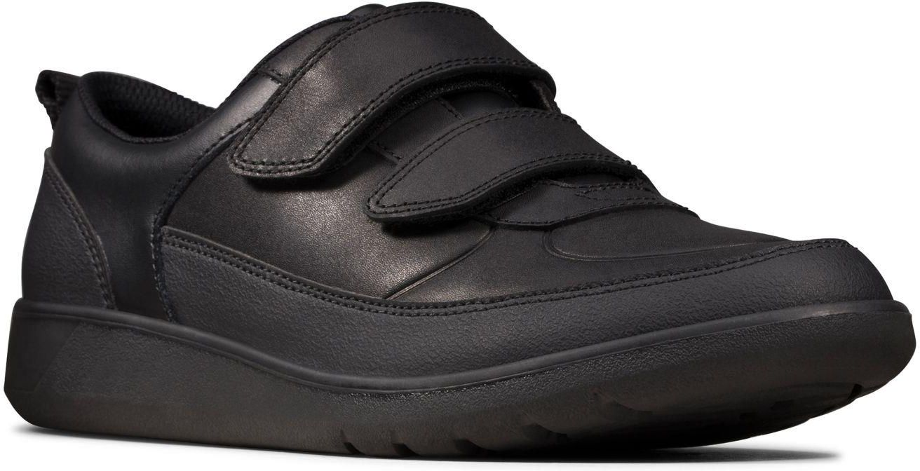 Buty dziecięce Clarks Scape Flare Youth G kolor black leather 26149409 ...