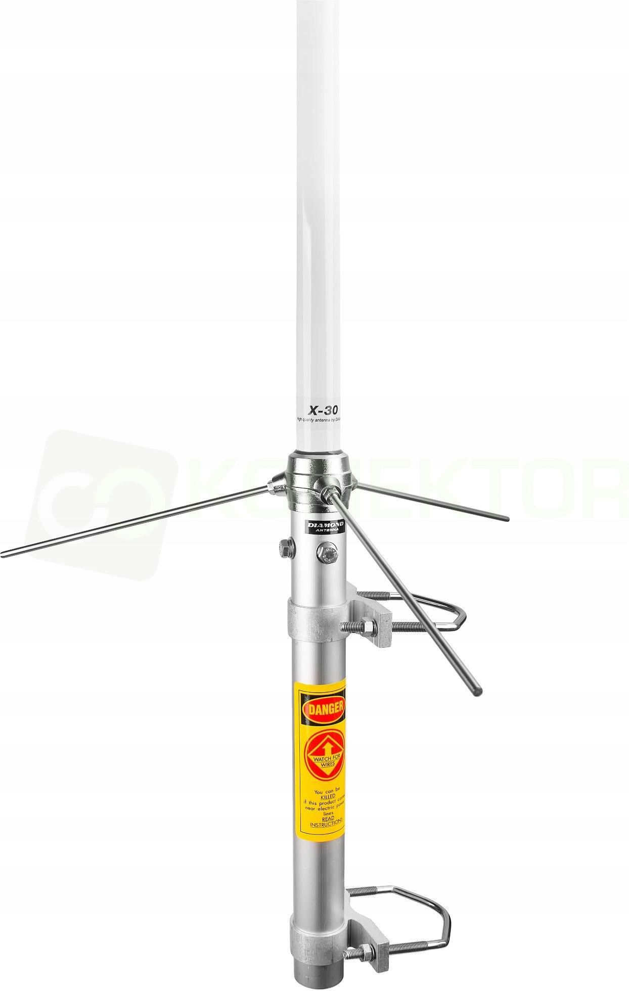Diamond X30 Antena Bazowa Vhf/Uhf 130Cm Złącze N - Anteny - Opinie i ...