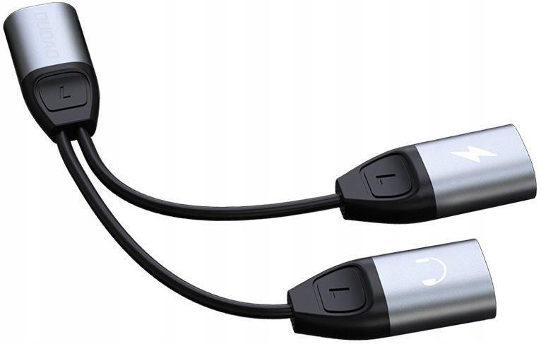 Dudao Adapter Przejściówka Lightning Na 2X - Adaptery - Opinie i ceny na Ceneo.pl