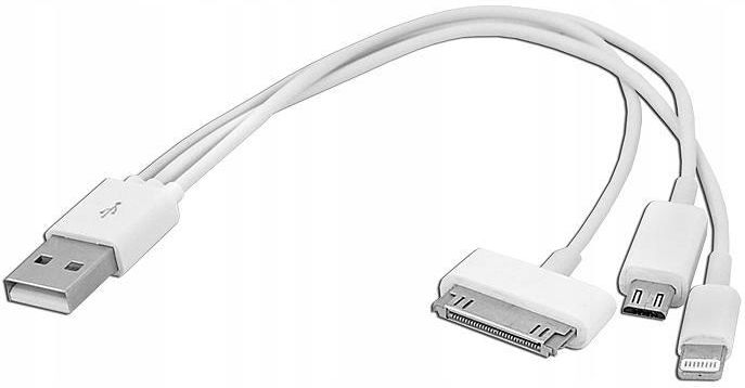 Lamex Kabel Usb Iphone 5/6 Ipad Micro 3W1 - Kable - Opinie i ceny na ...