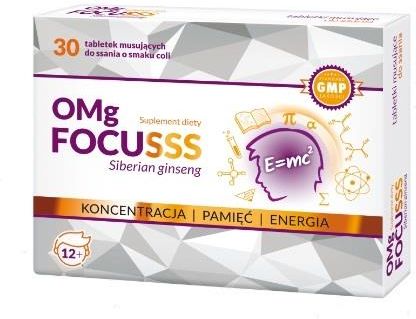 Tabletki Espefa Omg Focusss 30szt. - Opinie i ceny na Ceneo.pl