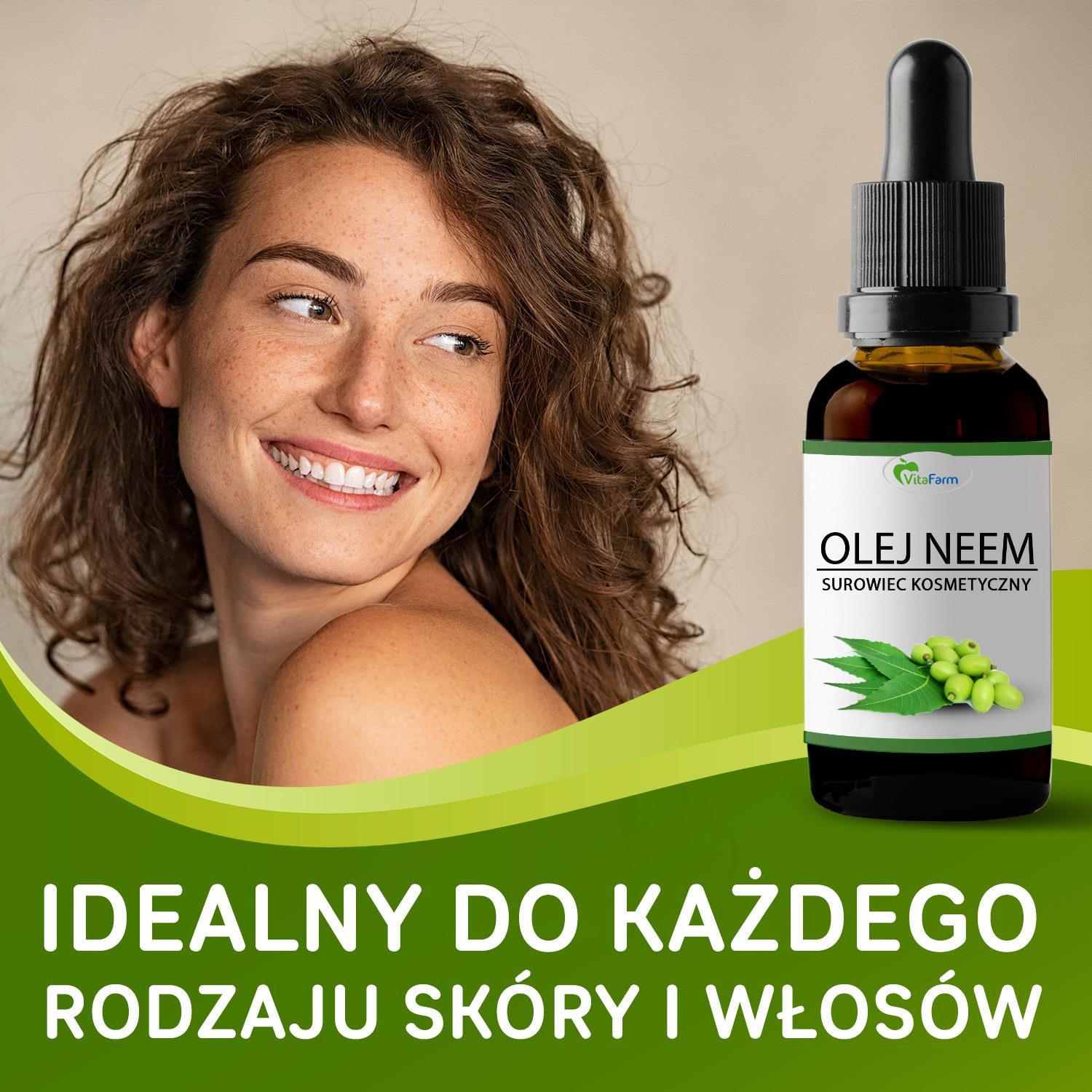 Vitafarm Olej Neem Nierafinowany 100 Ml - Opinie i ceny na Ceneo.pl