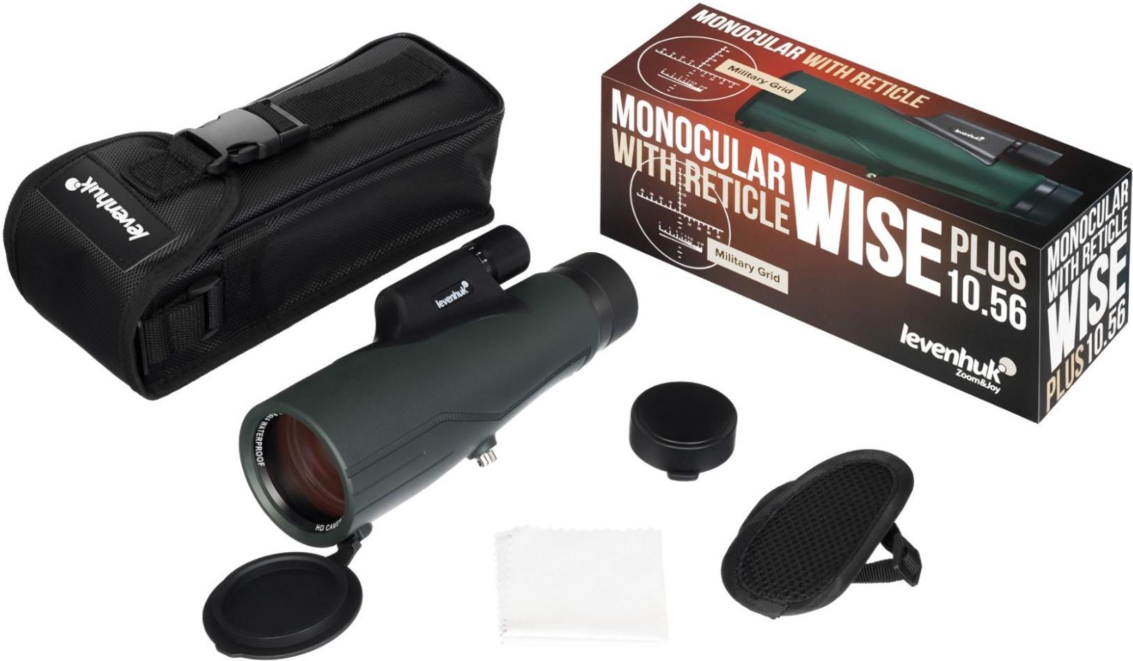 Lornetka Levenhuk Monokular Wise Plus 10X56 Z Celownikiem - Ceny i ...