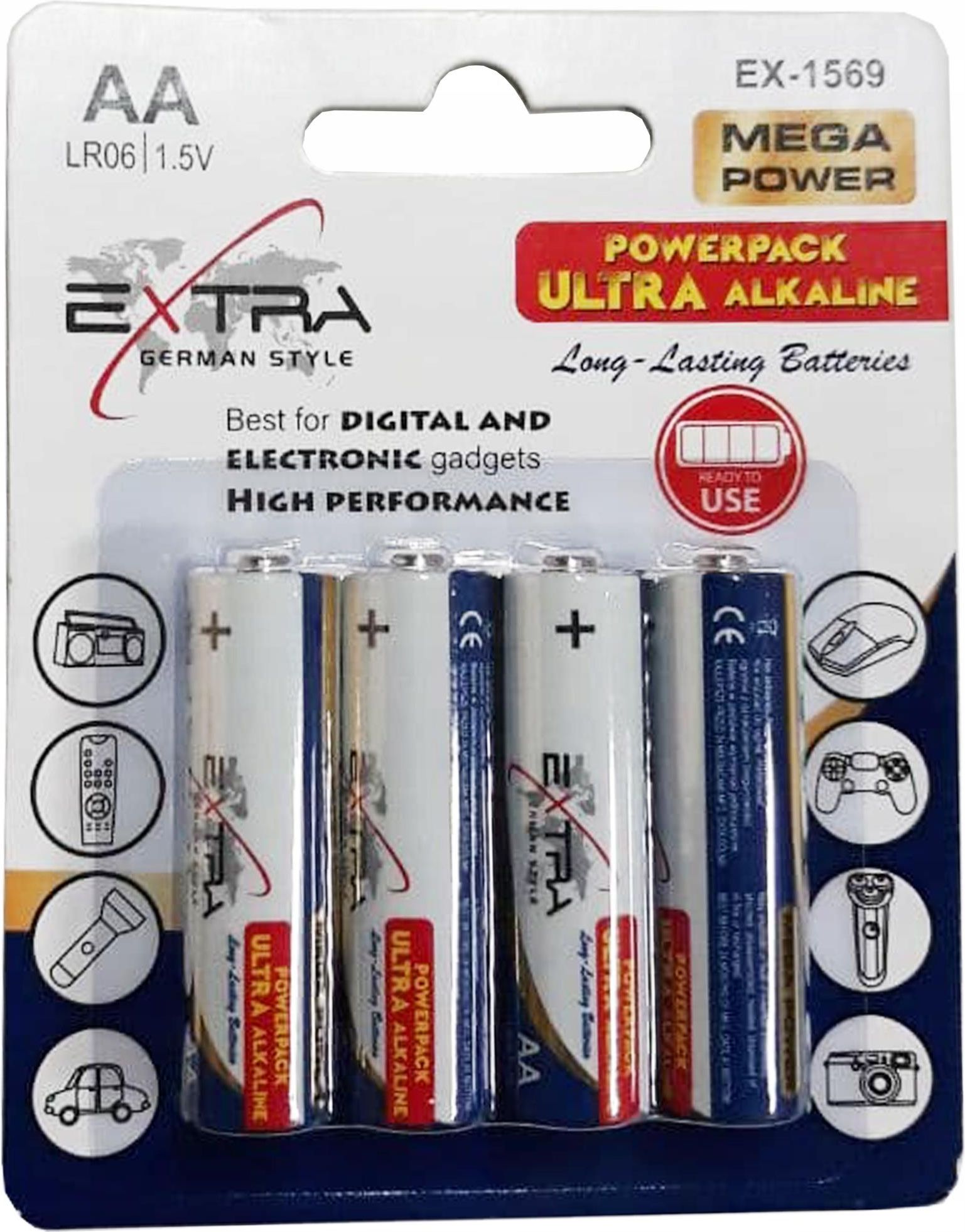 Extra Baterie Alkaliczne Aa Lr06 Ultra Alkaline X4 - Ceny i opinie na ...