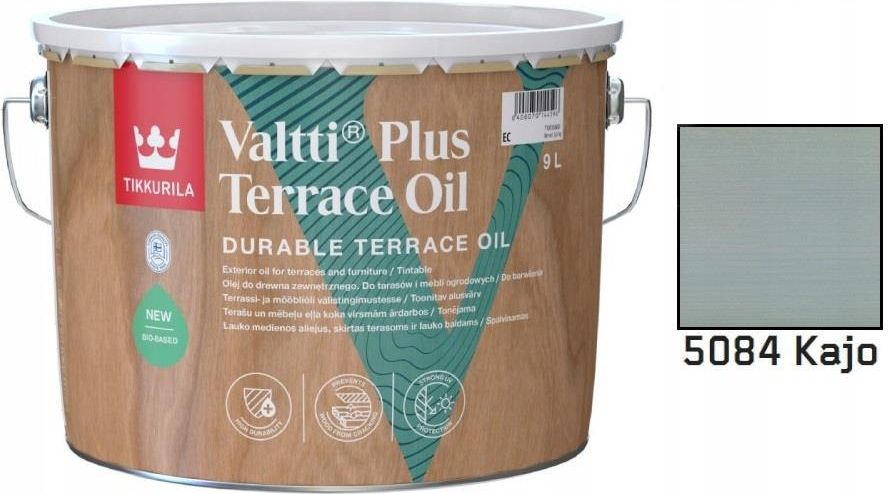 Tikkurila Valtti Plus Terrace Oil 9L Kolor 5084 - Opinie i ceny na Ceneo.pl