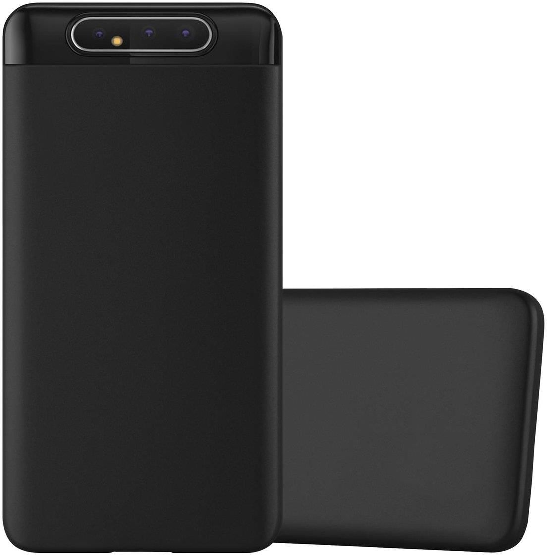 Cadorabo Pokrowiec Do Samsung Galaxy A80 / A90 4G W Metallic Czarny ...