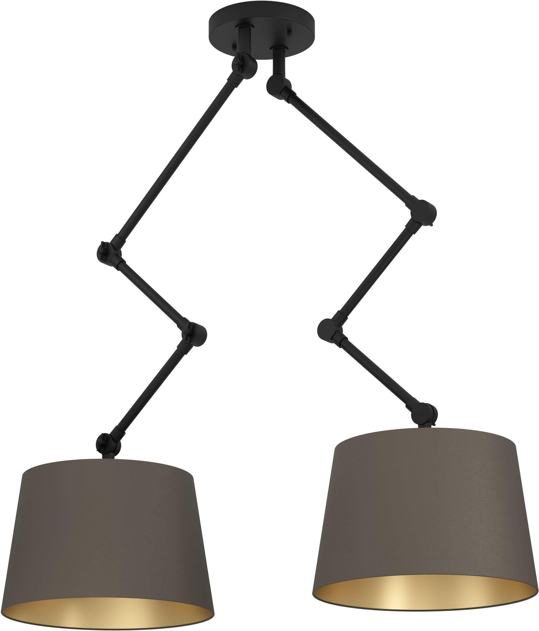 Eglo - Lampa Sufitowa Pistunio 2Xe27 Czarny/Szary (390199) - Opinie i ...