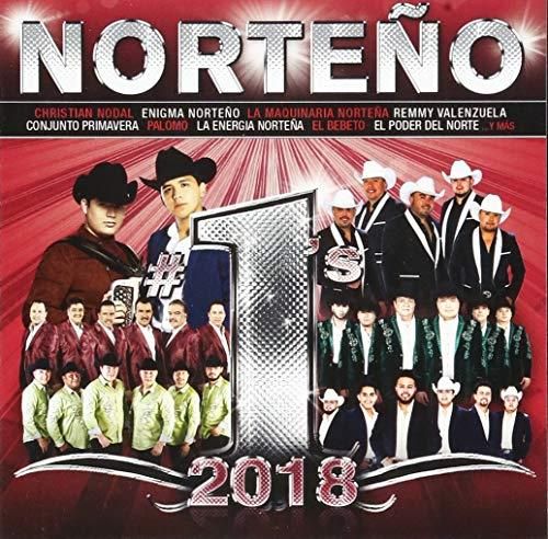 Płyta kompaktowa Various Artists - Norteno #1's 2018 (Various Artists ...