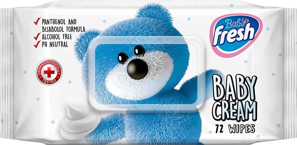 BABY FRESH - Chusteczki nawilżane - 72 szt. - Opinie i ceny na Ceneo.pl