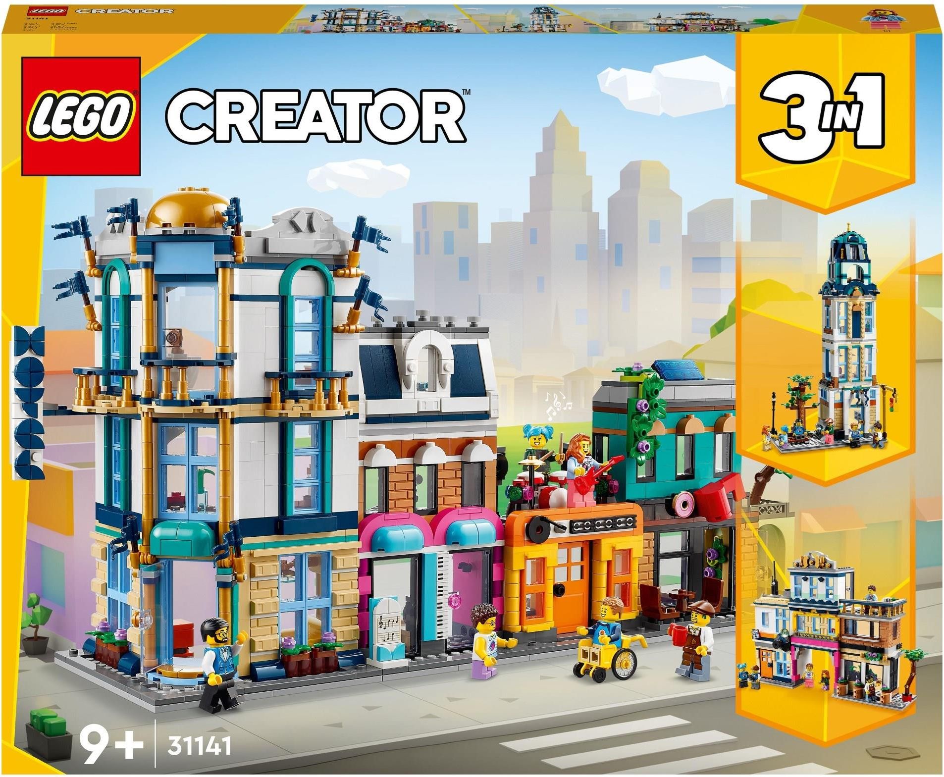 LEGO Creator 3 w 1 31141 Główna ulica - Ceny i opinie - Ceneo.pl