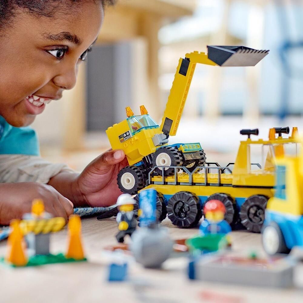 LEGO City 60391 Ciężarówki i dźwig z kulą wyburzeniową - ceny i opinie ...
