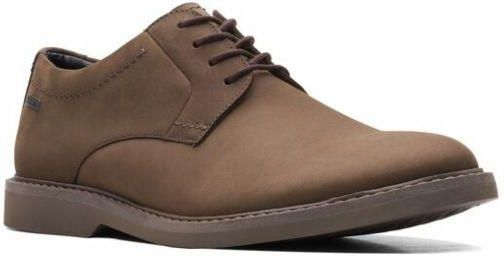Clarks Gore-Tex Atticus Lt Lo Gore-Tex Dark Brown Nubuck 26161224 ...