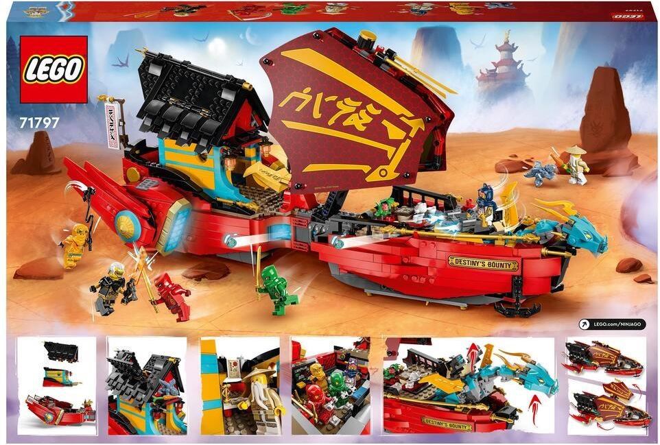 LEGO Ninjago 71797 Perła Przeznaczenia - wyścig z czasem - ceny i ...