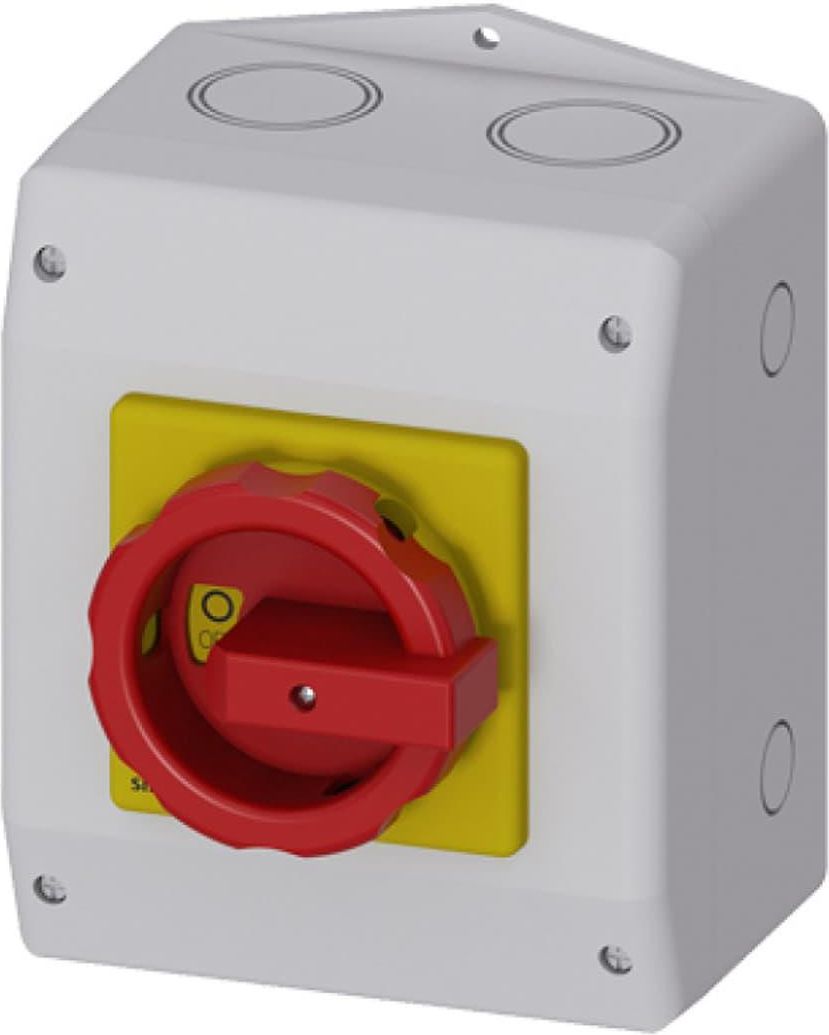 Siemens Łącznik Krzywkowy 3P 1Z+1R + N 22Kw Ac23 A 18.5Kw Ac-3 Iu=63A ...