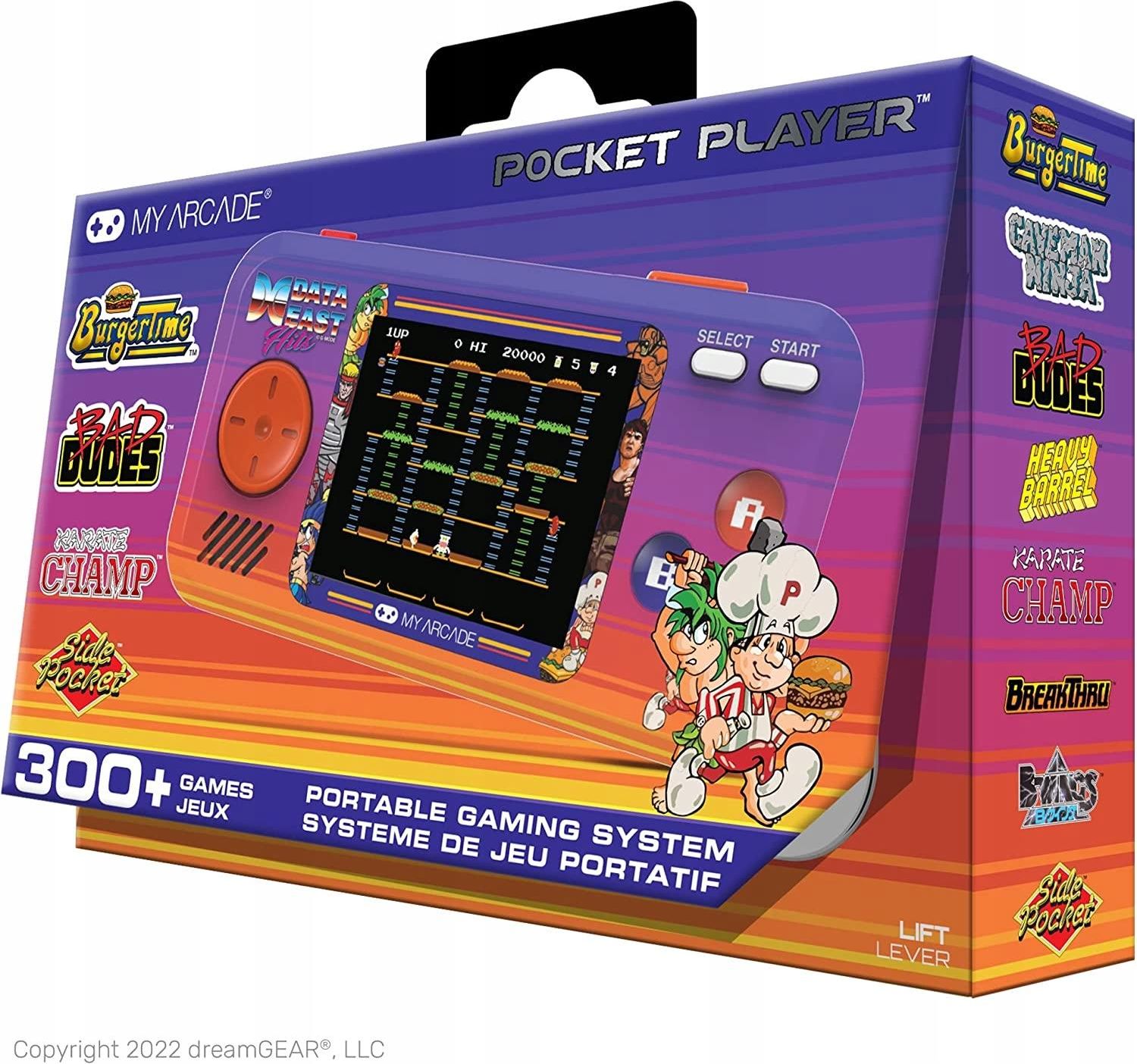 My Arcade Data East Hits Pocket Player 308 gier - Ceny i opinie - Ceneo.pl