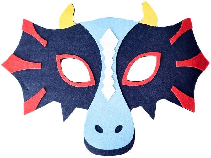 FILCOWA MASKA NIEBIESKI SMOK KARNAWAŁ - Ceny i opinie - Ceneo.pl