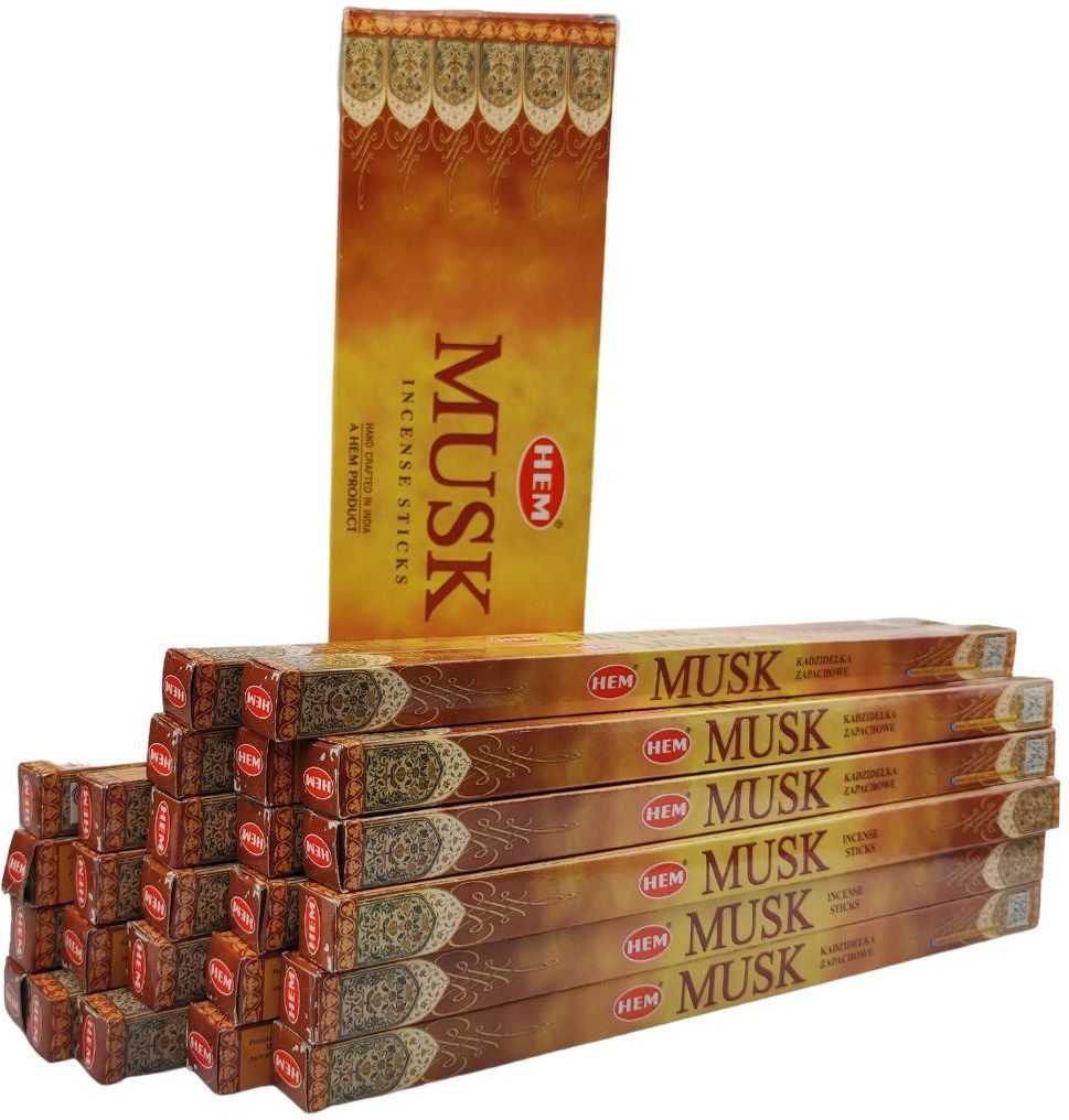 Hem Musk Kadzidełka (Piżmo) 200 Sztuk 199161870 - Opinie i atrakcyjne ...