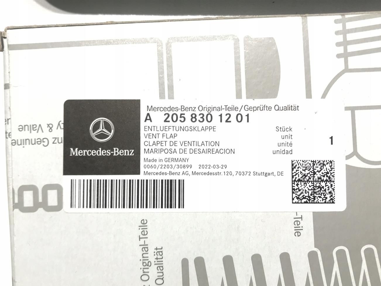Mercedesbenz Mercedes W205 Kratka Wentylacyjna A2058301201 - Opinie i ...