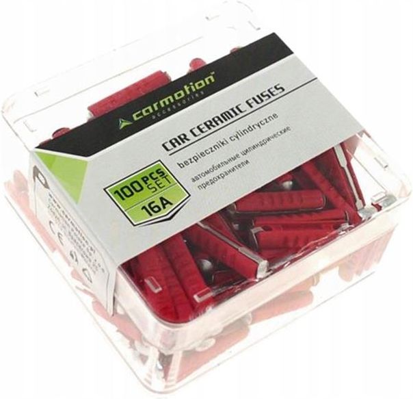Dbautomotive Bezpieczniki Cylindryczne 16A 100 Szt - Opinie i ceny na ...