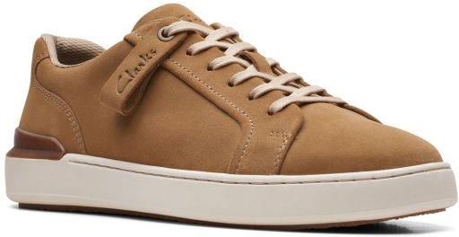 Clarks Buty Court Lite Move kolor dark sand suede 26169717 - Ceny i ...