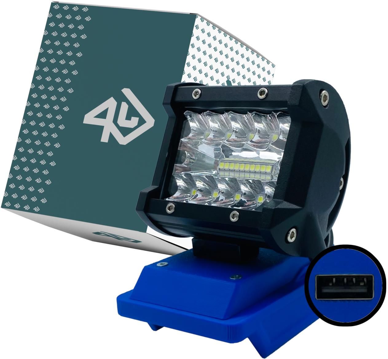 Lampa robocza do MAKITA + USB halogen lampka 18V MAX - Opinie i ceny na ...