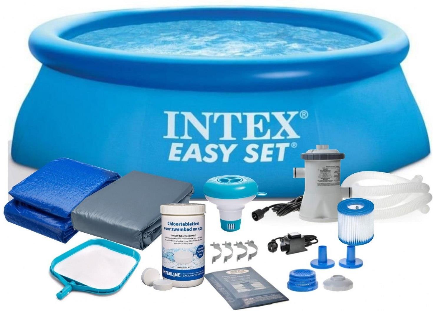 Basen Intex 244X61cm 8W1 28106 - Ceny i opinie - Ceneo.pl