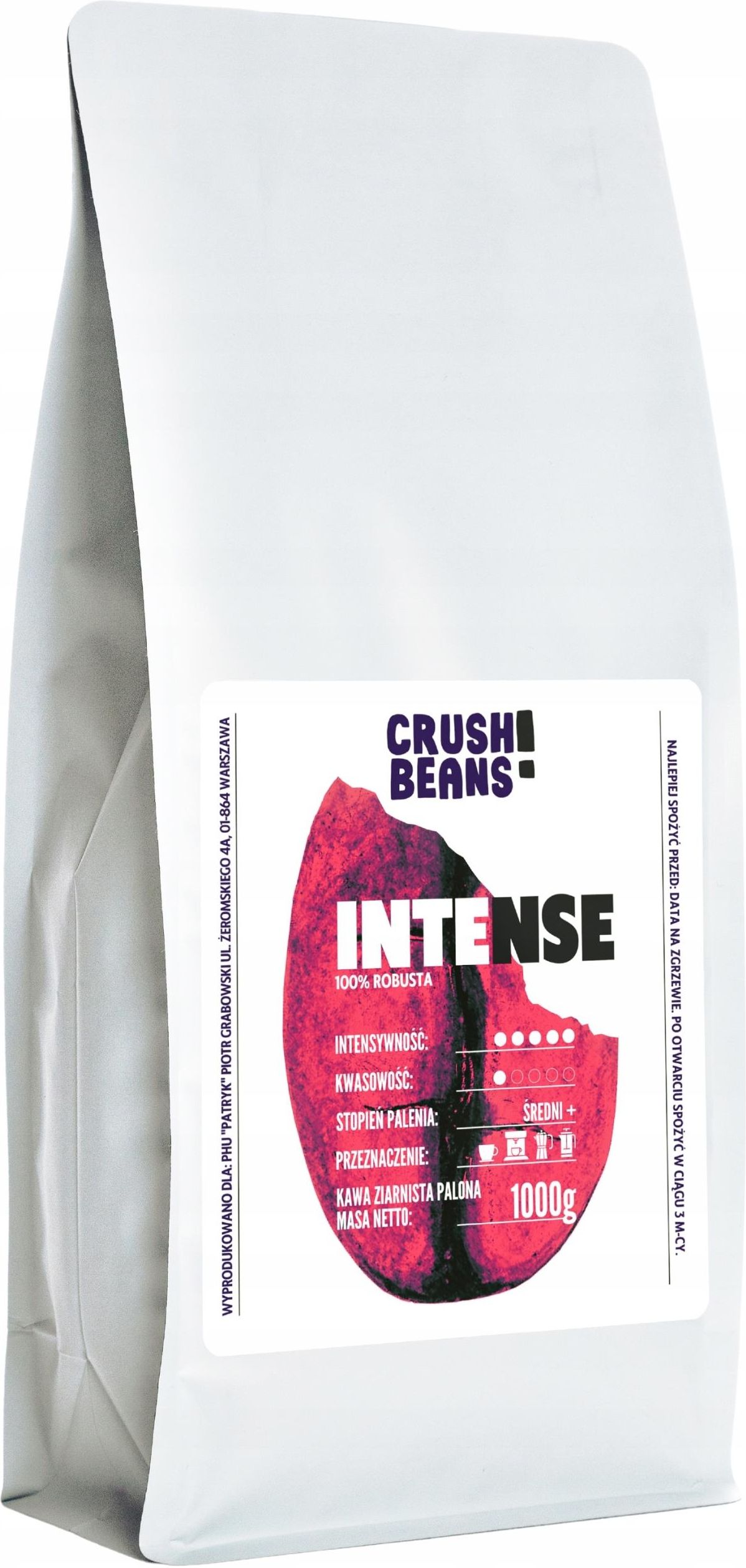 Kawa Kafelov Ziarnista Intense Crush Beans Mocna 1kg - Ceny i opinie ...