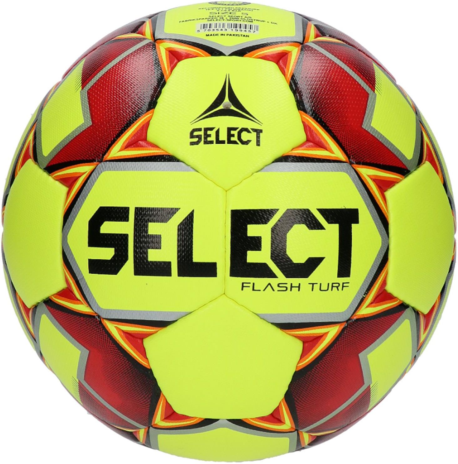 Piłka Select Flash Turf Fifa Basic V23 Ball Flash Turf Yel-Ora Rozmiar ...