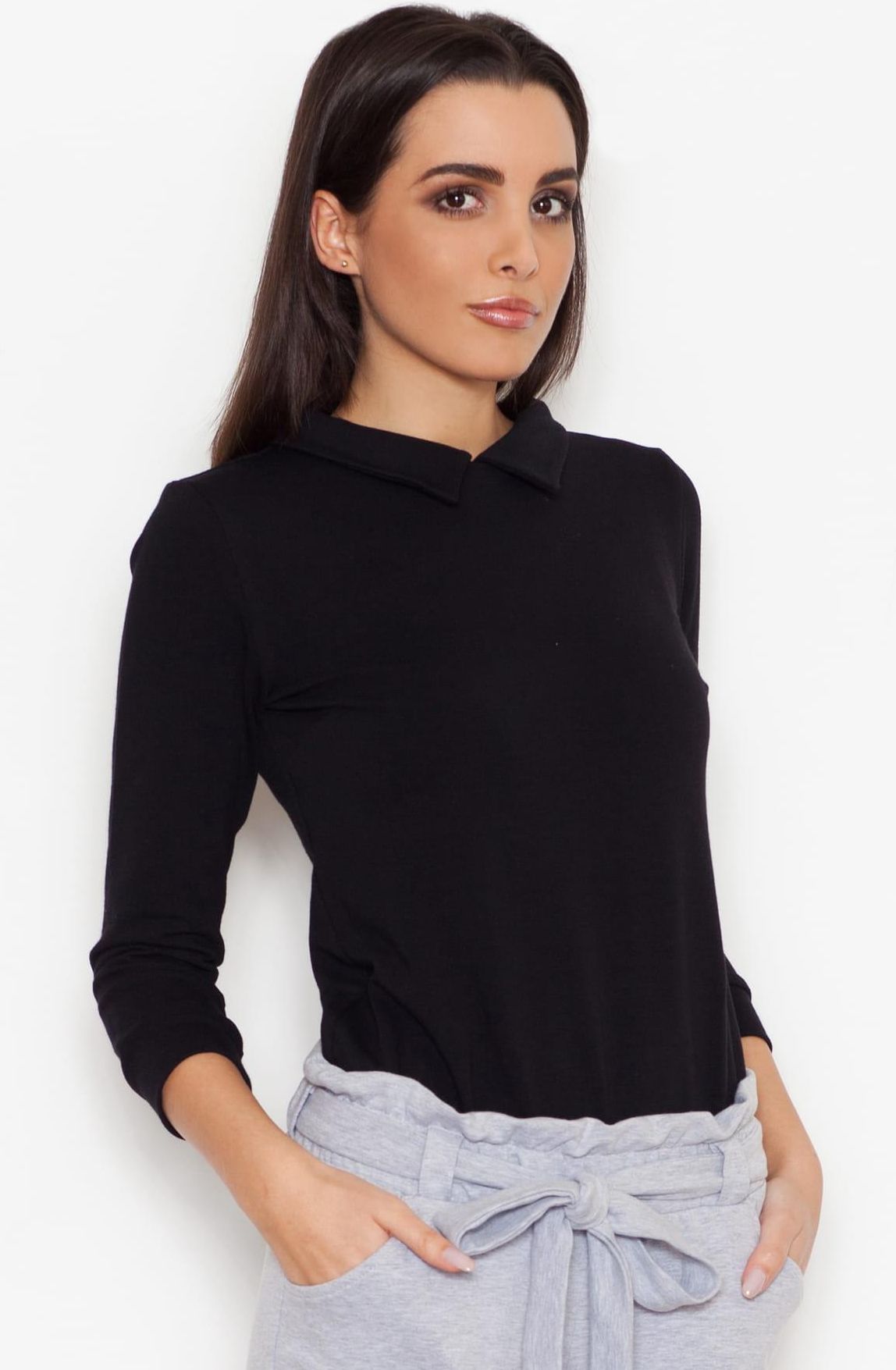 Bluzka Model K253 Black - Katrus - Ceny i opinie - Ceneo.pl