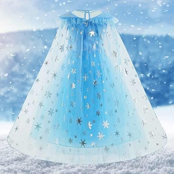 STRÓJ FROZEN II SUKIENKA ELSA KRAINA LODU E201 KSIĘŻNICZKA 140 - Ceny i ...