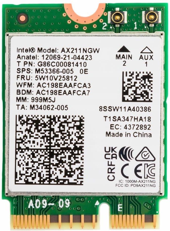 Karta sieciowa Intel AX211.NGWG - Opinie i ceny na Ceneo.pl