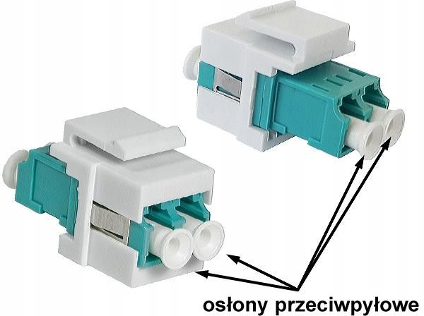 Logilink Łącznik Fiber-Optic Lc Duplex Multimode Keystone (NK0031 ...
