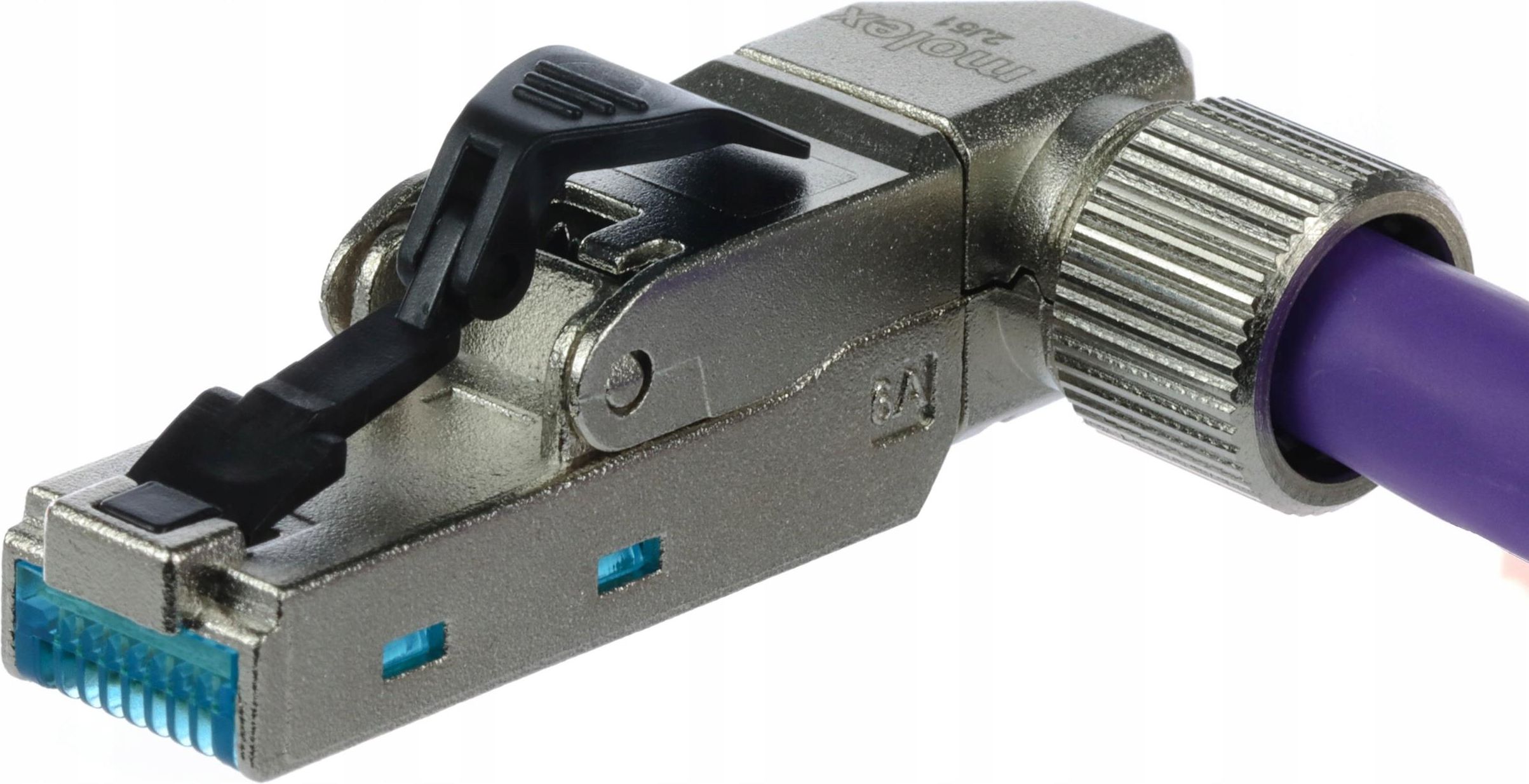 Molex Modularny Wtyk Kątowy Rj45 Kat.6A Ekranowany (KSP00002) - opinie i ceny na Ceneo.pl